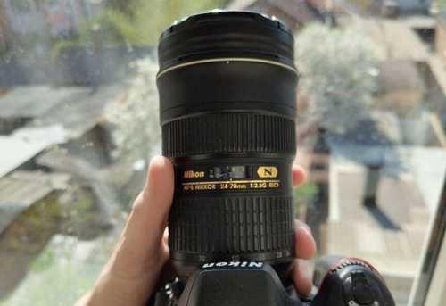 Объектив Nikon 24-70mm f/2.8G ED AF-S Nikkor