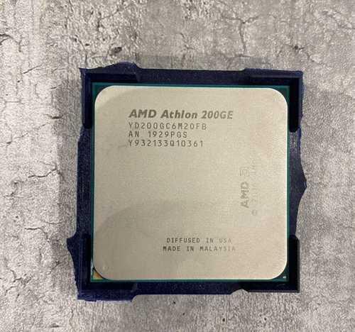 Процессор Athlon 200ge с куллером