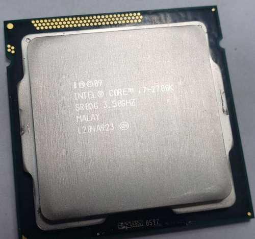 Процессор Core i7-2700k