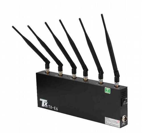 TX-E6 Мощный подавитель cdma GSM DCS wifi 4G сигналов