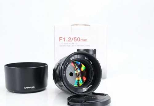 Samyang 50mm f/1.2 UMC CS MFT отл.сост