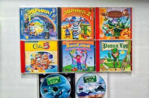 Развивающие компьютерные игры на CD для детей