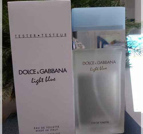 Dolce gabbana light blue 100мл. Тестер, оригинал