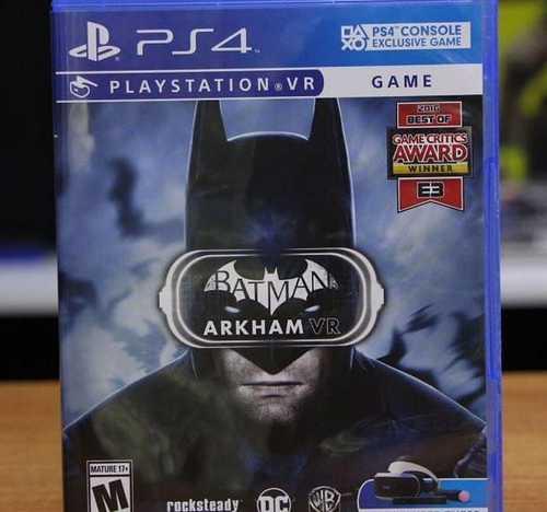 Batman: Arkham VR PS4, англ, бу