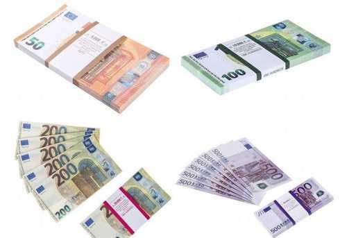 Сувенирные деньги - Евро / Банкноты Банка приколов