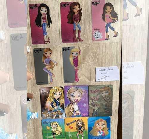 Карты кукол Bratz Братц