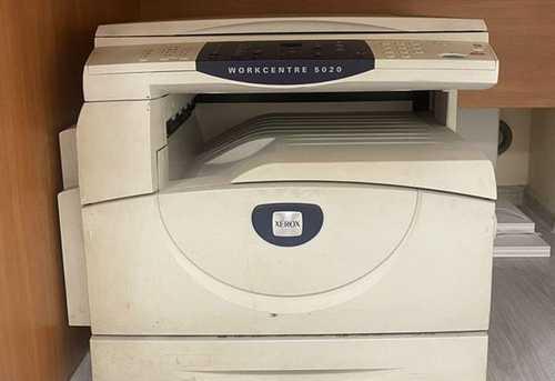 Принтер сканер копир xerox workcentre 5020