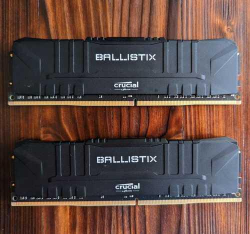 Оперативная память DDR4 16gb Crusial Ballistix