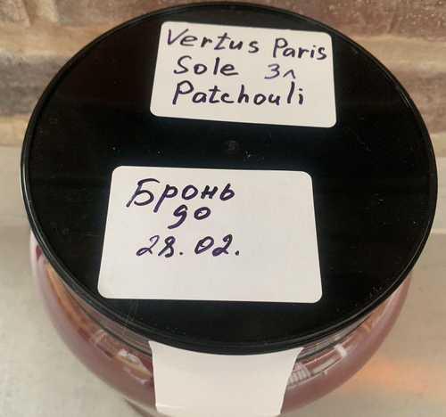 Vertus Paris - Sole Patchouli 3л - бронь 28.02