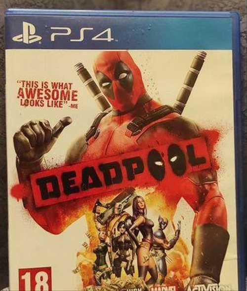 Deadpool ps4 игры диски