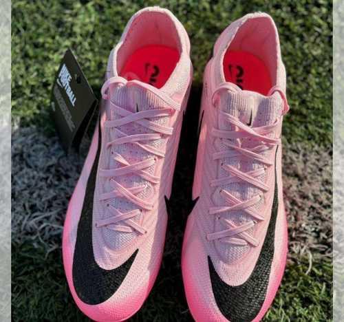 Бутсы Nike Mercurial air zoom pink