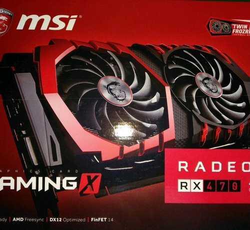 MSI RX470 4GB (артефакты)