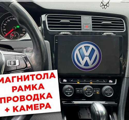 Магнитола на Volkswagen golf 7 android