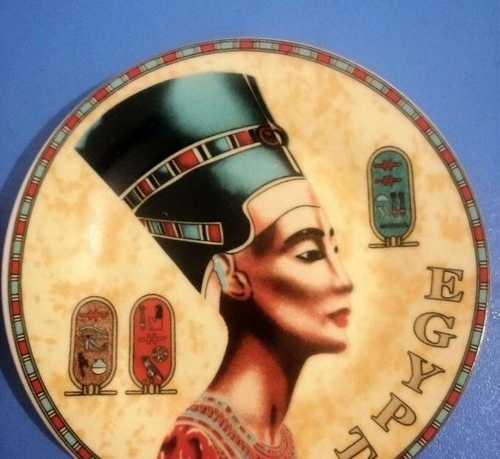 Тарелка настенная сувенирная декоративная Египет