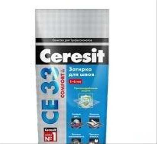 Затирка CE33 св-корич 2 кг Ceresit