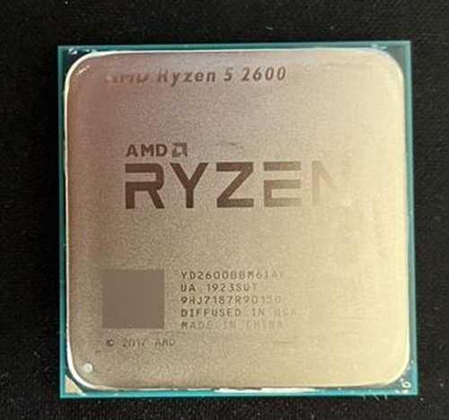 Процессор amd Ryzen 5 2600