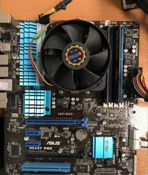 Asus M5A97 PRO+AMD Phenom II X6 1055T