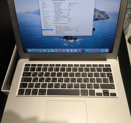 Apple macbook air 13 2015 8gb, чек, комплект