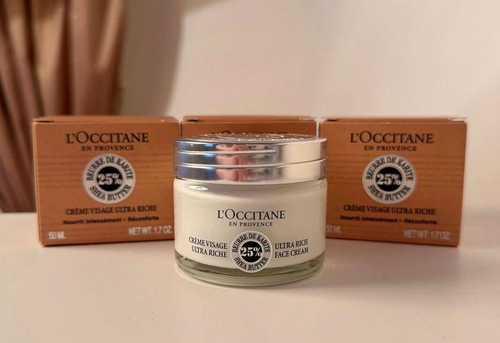 Ультрапитательный крем Loccitane новый