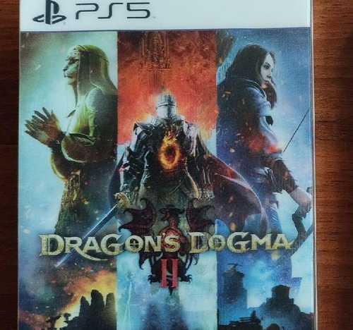 Dragons dogma 2 ps5 lenticular edition диск