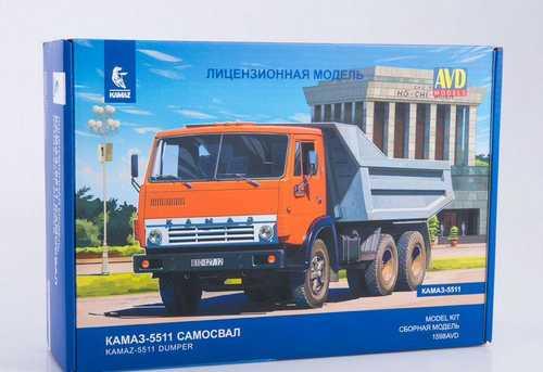 Сборная модель камаз-5511 самосвал