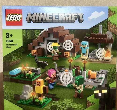 Lego Minecraft 21190 Заброшенная деревня