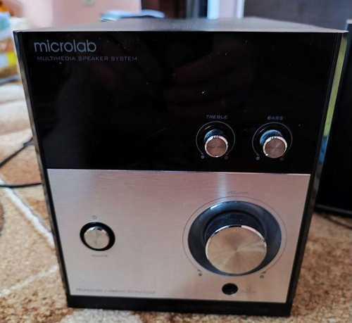 Сабвуфер и колонки microlab M-880