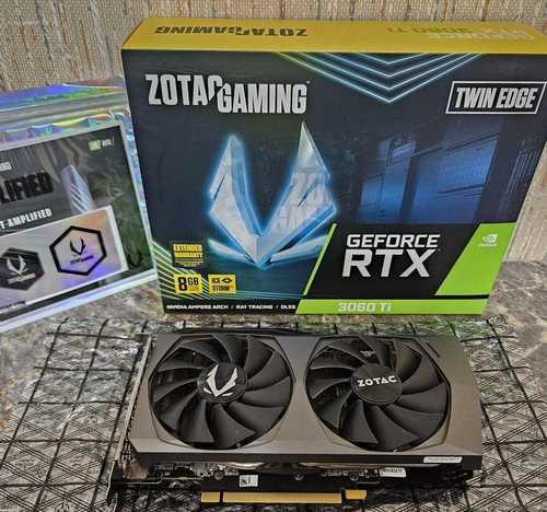 Игровая RTX 3060 Ti в отличном состоянии