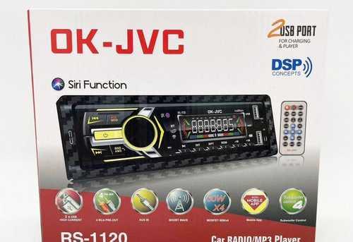 Автомагнитола JVC 1DIN с Bluetooth новая