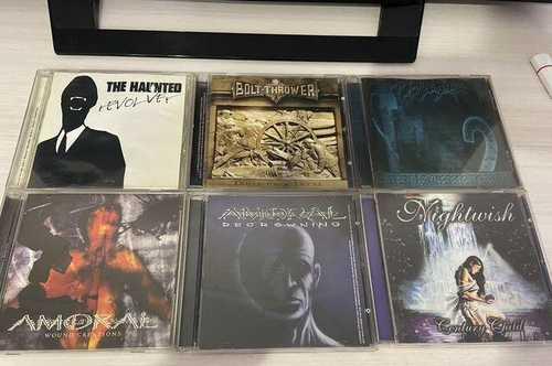 Музыкальные cd диски (black, death metal)