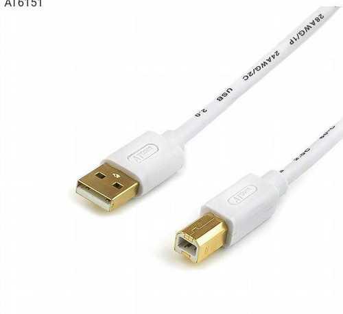 USB кабель atcom USB Type B (M) - USB Type A (M)