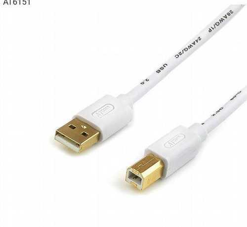 USB кабель atcom USB Type B (M) - USB Type A (M)