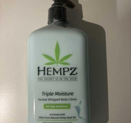 Молочко для тела hempz triple moisture