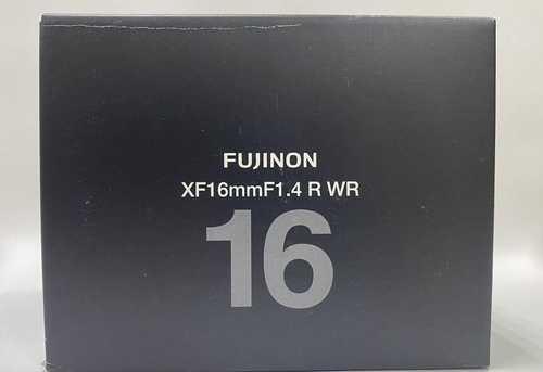 FujiFilm XF 16mm f/1.4 R WR