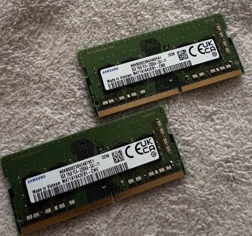 Оперативная память ddr4 8gb samsung 3200