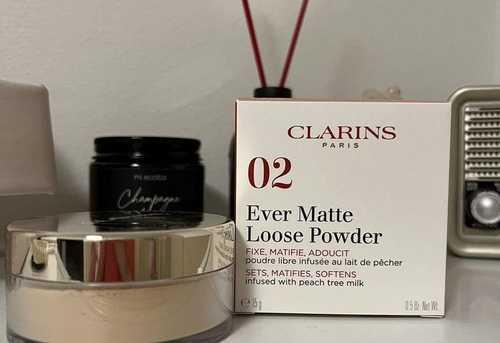 Пудра Clarins ever matte powder