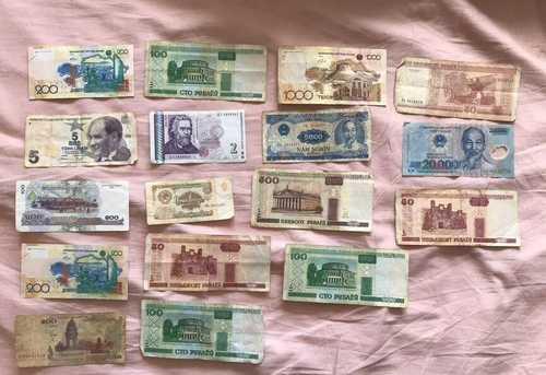 Коллекция банкнот разных стран
