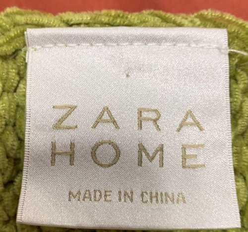 Вязаный плед Zara home