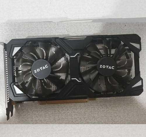 Видеокарта gtx 1060 6gb zotac