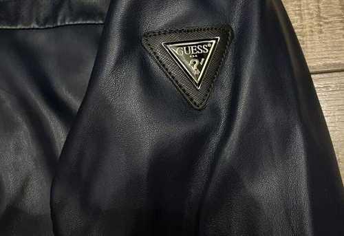 Кожаная куртка Guess оригинал размер XS