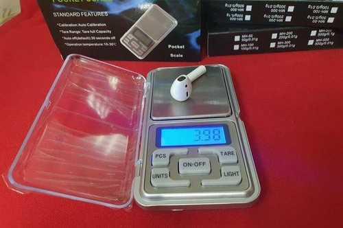 Новые весы ювелирные электронные 0.01-200 гр