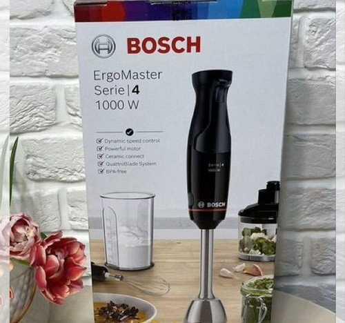 Блендер Bosch новый чёрный MSM4B621