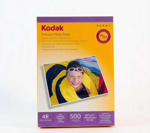 Фотобумага Kodak глянцевая 4R (10,2х15,2) 230г/м 5