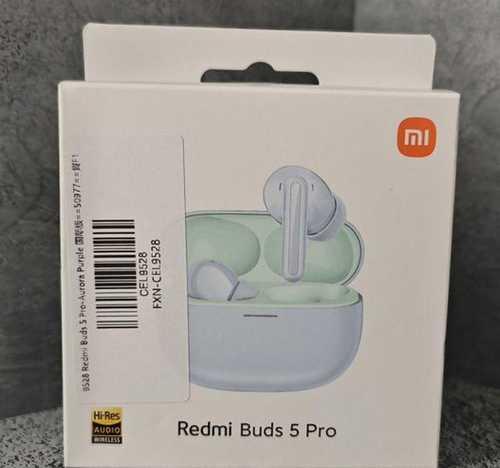 Redmi Buds 5 Pro голубые