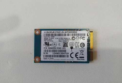 SSD 24Gb msata SanDisk U100 (sdsa5DK-024G-1001)
