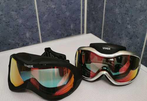 Горнолыжные очки маска uvex