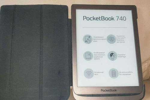Книга Pocketbook 740 суперчеткий экран 7,8"