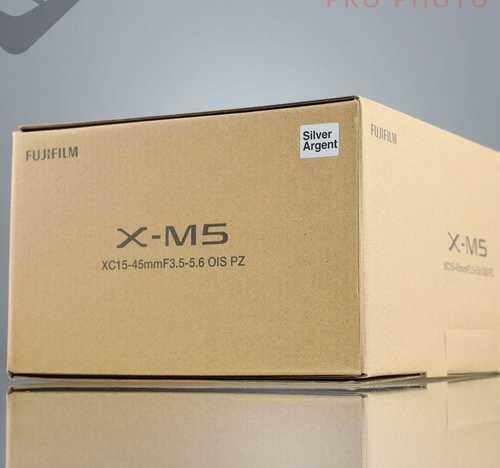 Fujifilm X-M5 Kit 15-45mm F3.5-5.6 Silver