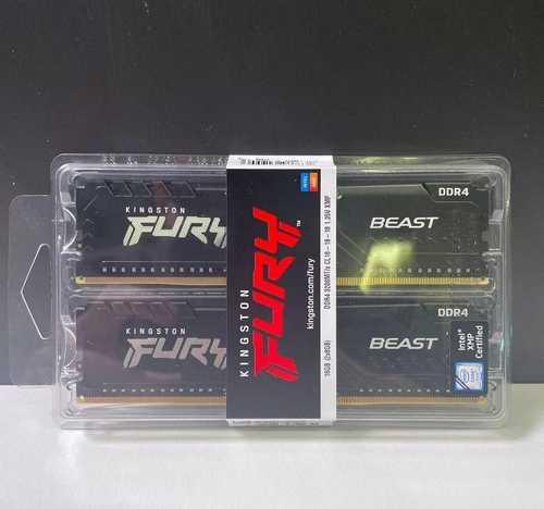 Kingston fury DDR4 2x8gb 3200mhz