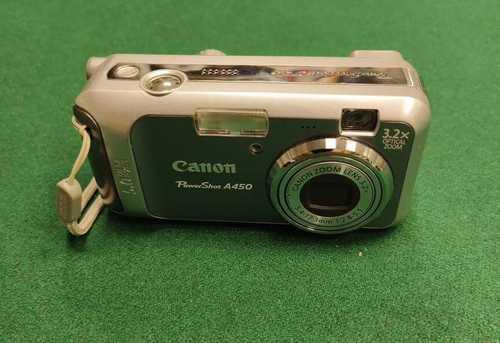 Фотоаппарат canon powerShot A450